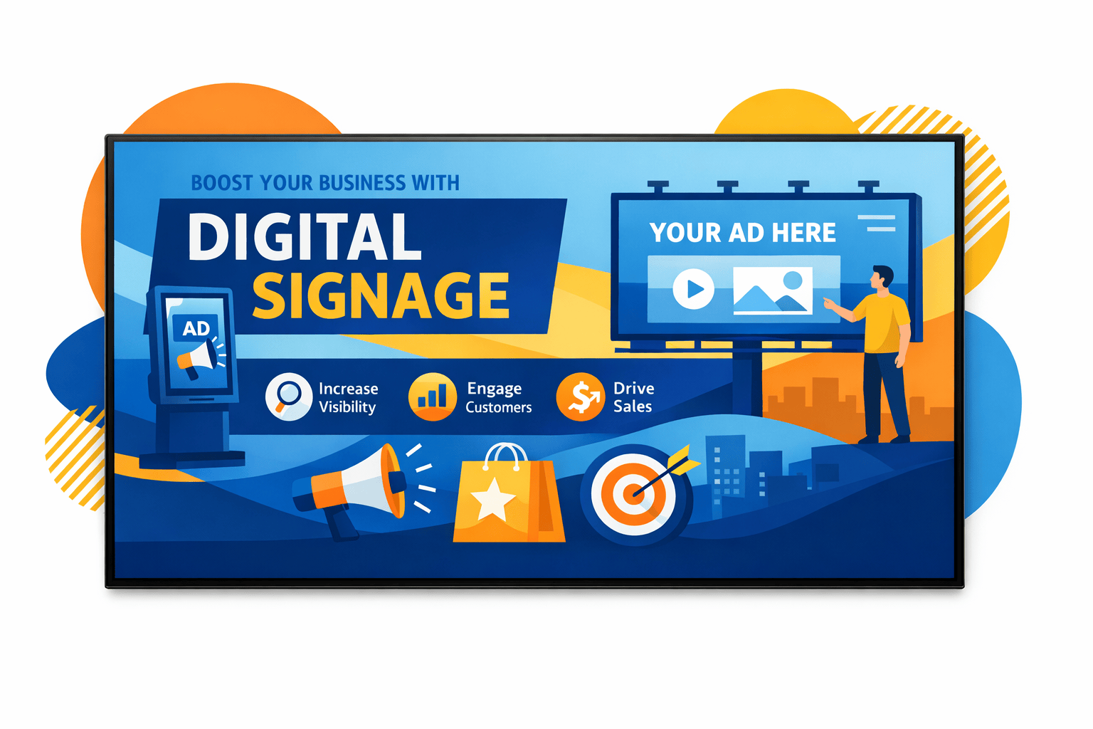 Advertising Indoor Digital Signage Software | Disign