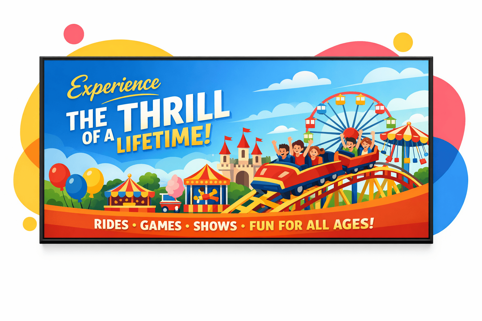 Amusement Park Digital Signage Software | Disign