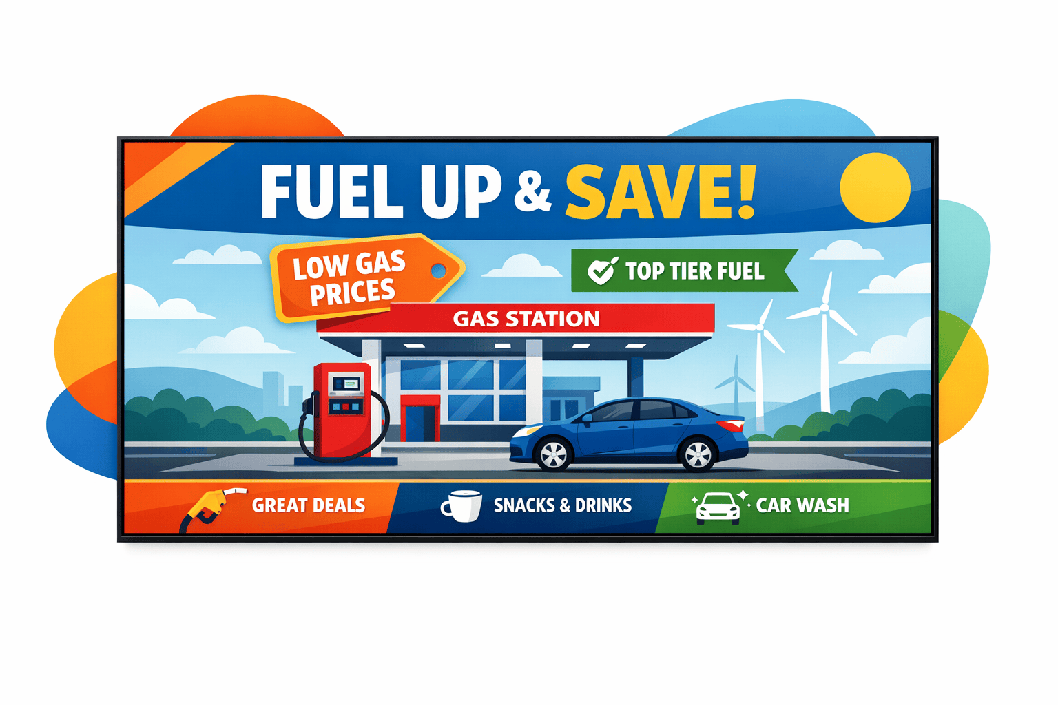 Gas Station Digital Signage Software | Disign