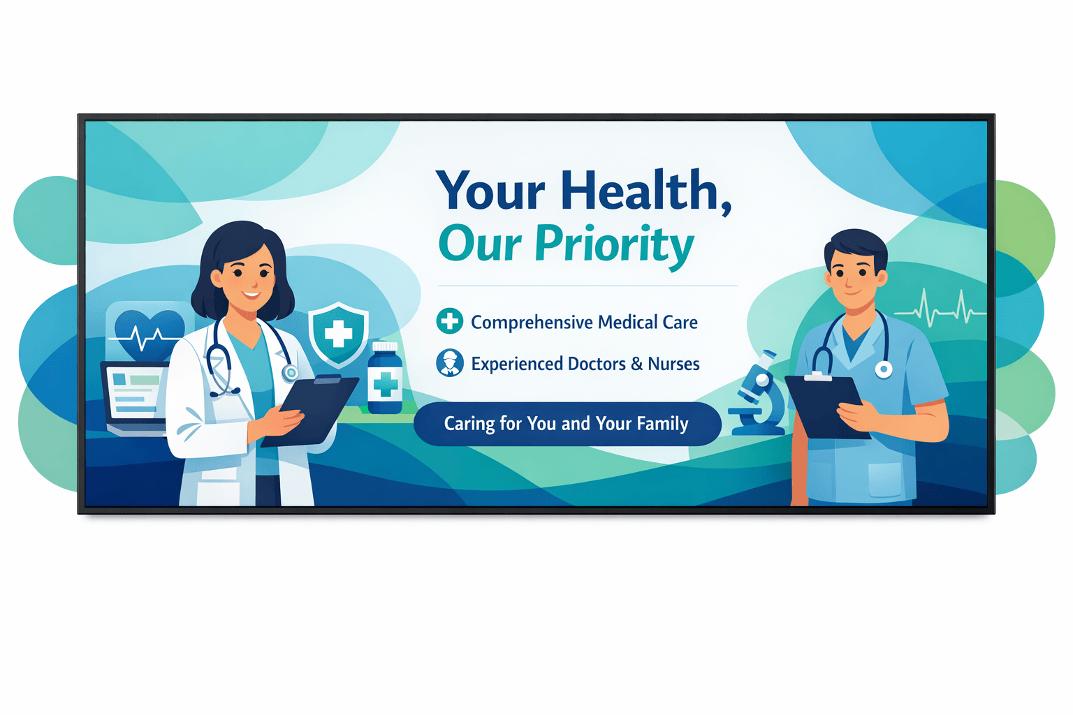 Healthcare Digital Signage for Hospitals and Clinics | Disign