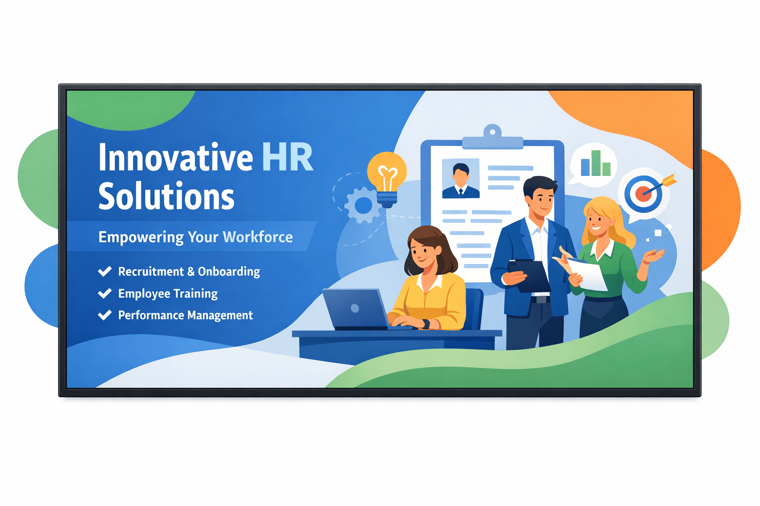 Software di Affichage Dynamique HR per Comunicazione con i Dipendenti ...