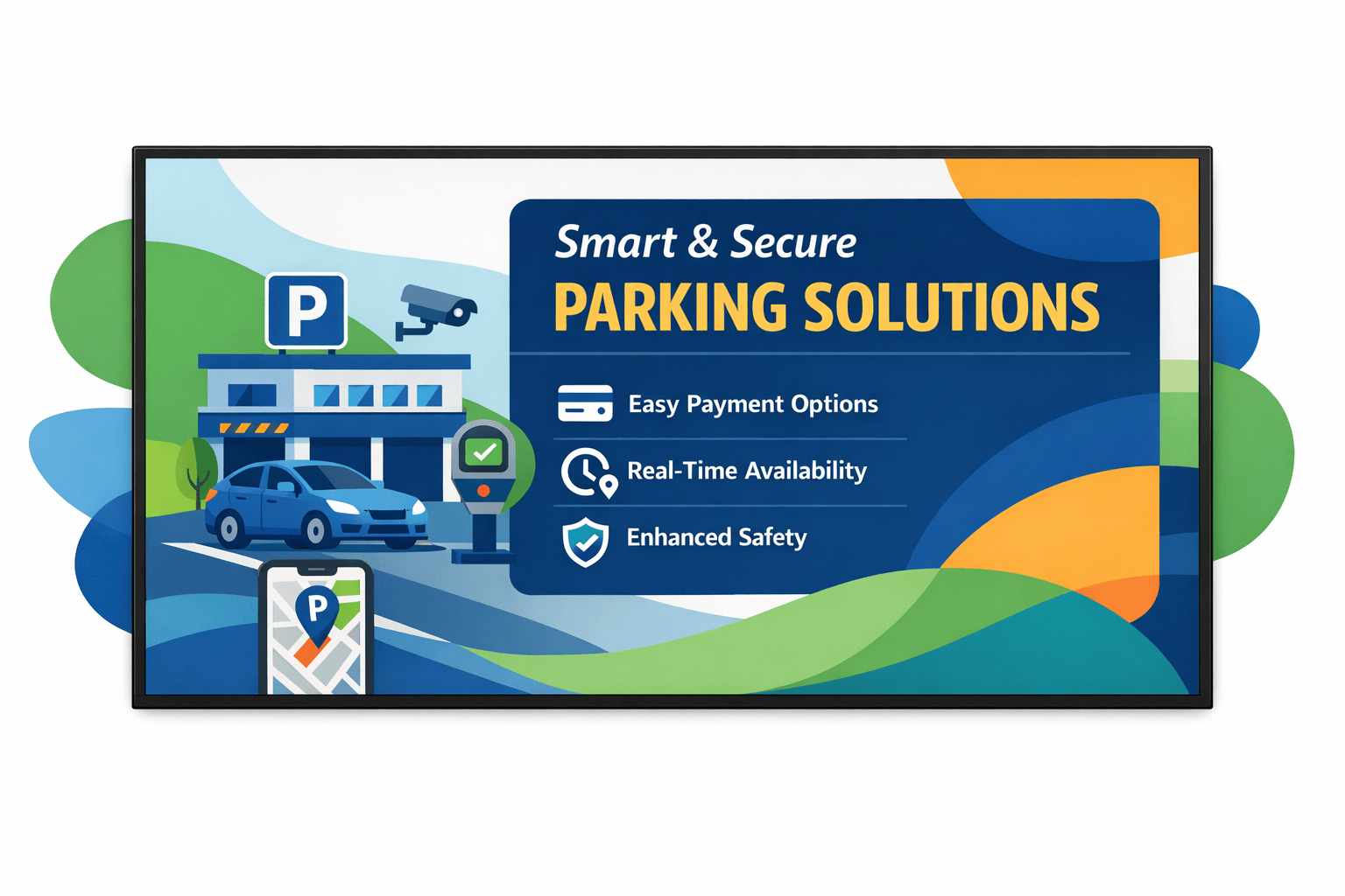 Parking Digital Signage for Garages and Lots | Disign